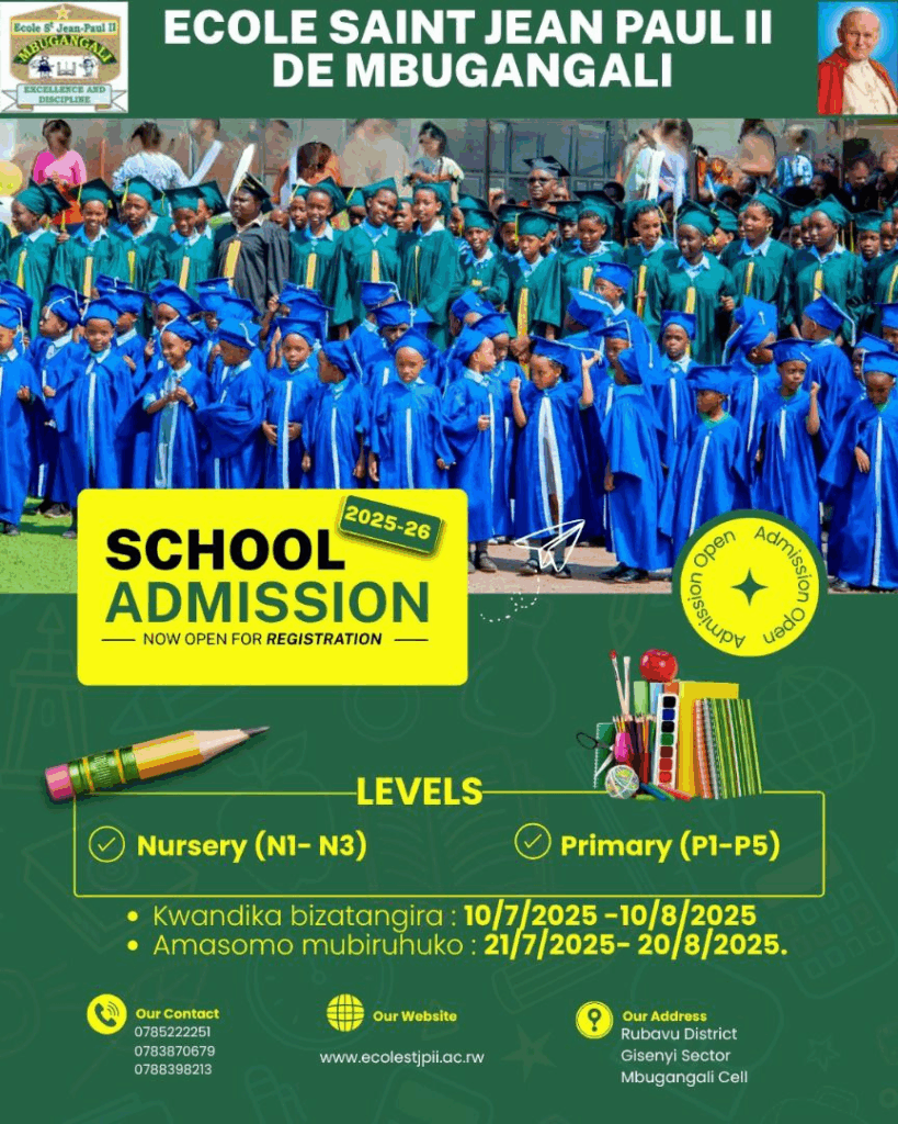 Rwanda: ENP/TTC Jean de Lamennais de Kirambo, 1st at the National Level ...